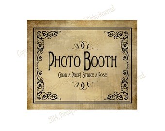 Unique vintage photo booth related items | Etsy