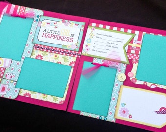 Popular items for scrapbook for girl on Etsy