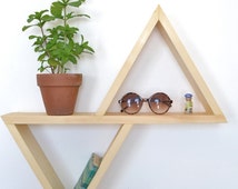 Popular items for geometric shelf on Etsy