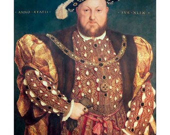 Henry the eighth | Etsy