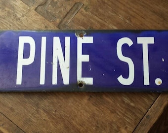 Popular items for enamel street sign on Etsy