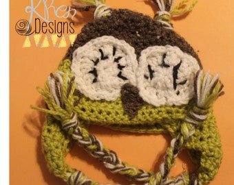 Items similar to Adult Size Owl Hat on Etsy
