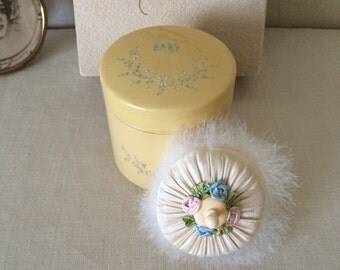 powder puff on Etsy, a global handmade and vintage marketplace.