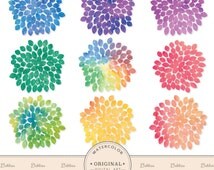 Popular items for watercolor frames on Etsy