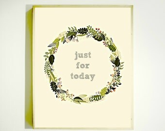 Just for today | Etsy