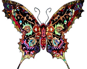 Paisley butterfly | Etsy
