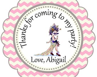 Fancy Nancy birthday , Fancy Nancy birthday, tags Favor Stikcers tags ...