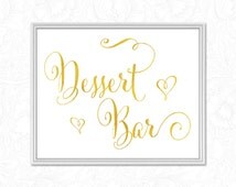 Popular items for dessert bar sign on Etsy