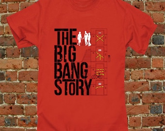 the big bang theory design clothing for T-shirt mens and T-shirt women