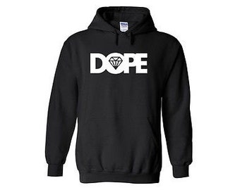 Dope diamond sweatshirt jumper pullover tops unisex xs-xl