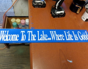 Popular items for life is good sign on Etsy