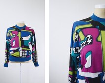 Popular items for 80s pattern shirts on Etsy