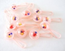 Popular items for pink baby rattle on Etsy