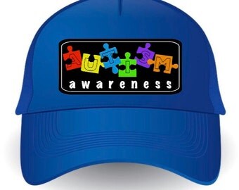 Autism awareness hat | Etsy