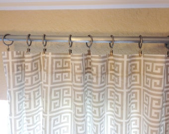 Popular items for greek key curtains on Etsy