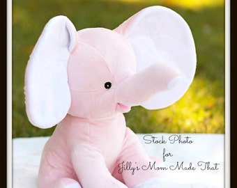Pink Dumble Elephant Cubbie® Custom Stuffy - Personalized Elephant ...