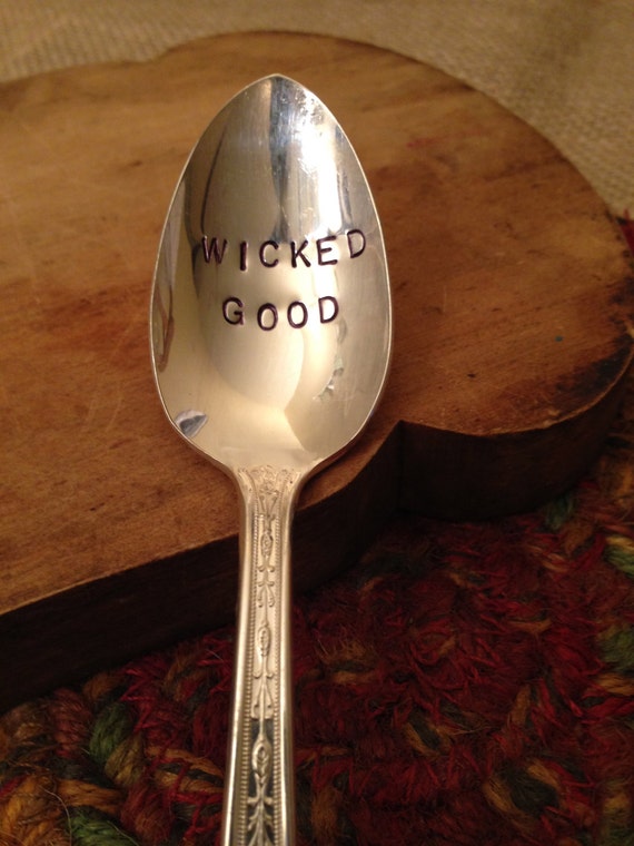 Stamped Vintage Silver Spoon Stamped Silver Spoon Vintage