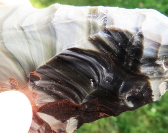 Sale Obsidian Flint Knapped Tool Artifact Repo or Ancient Artifact ...