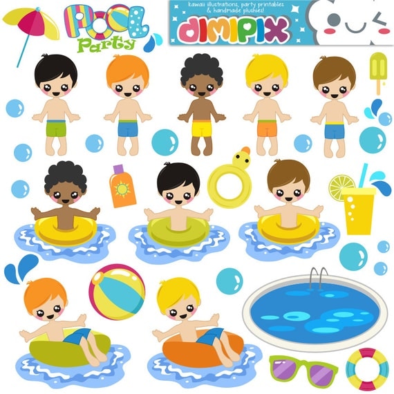 Dibujos de pool party - Imagui