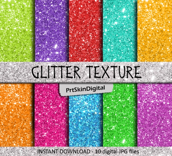 Glitter Digital Paper Glitter Paper Sparkle Digital Paper
