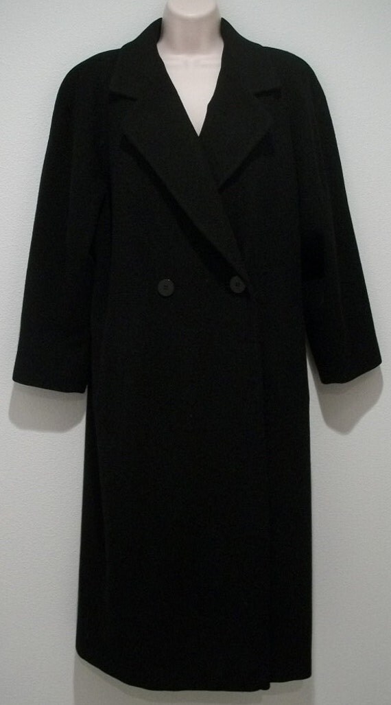 Vintage 80s Regency 100 Cashmere Coat Womens By Magismagicalfinds