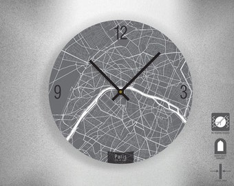 Popular items for paris map art on Etsy