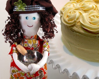 Doll chef hat | Etsy