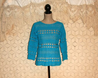 Open weave top | Etsy