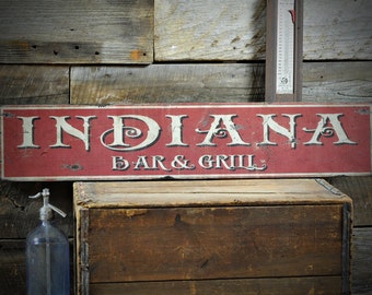 Tap Room Bar Sign Personalized Bartender Name by TheLiztonSignShop