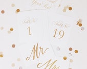 Popular items for gold table numbers on Etsy