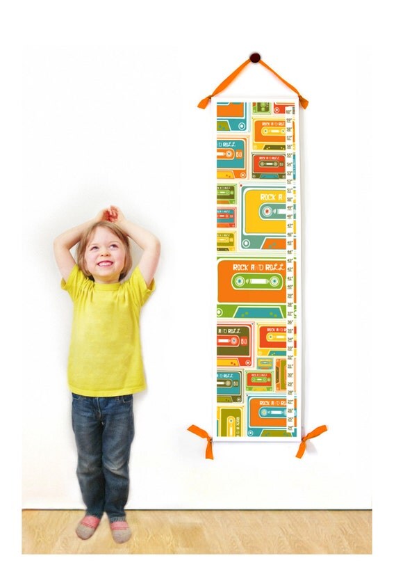 Kids Growth Chart / Ruler / Measure / Children's Wall Art