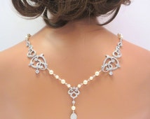 Unique back necklaces related items | Etsy