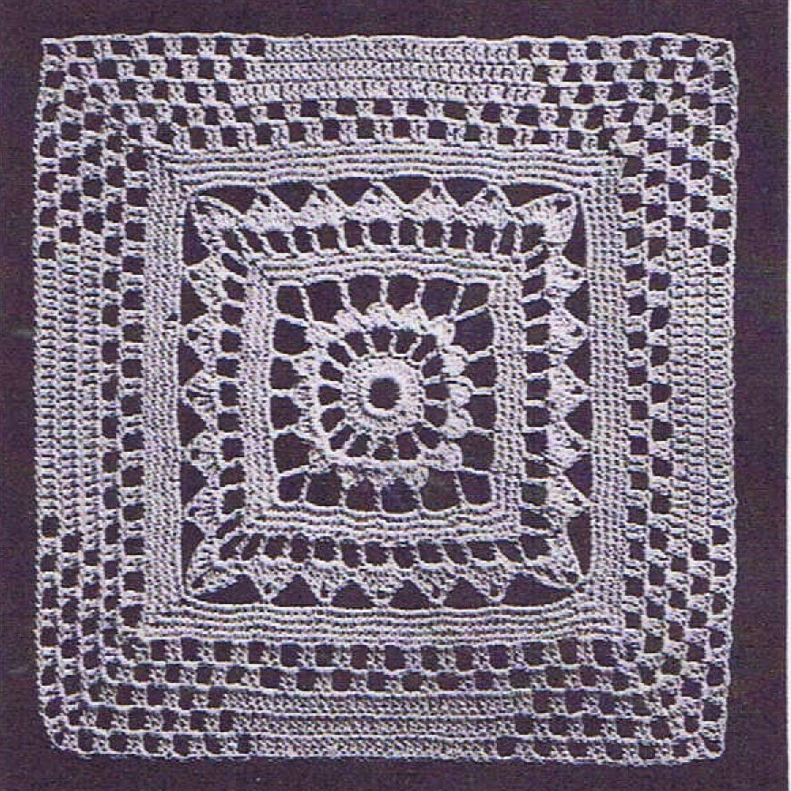 Vintage Crochet PATTERN for Bedspread 6015 by BlondiesSpot on Etsy