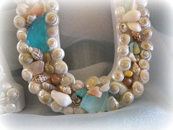 MAUI seashell letters by SuziesSeashellWorld on Etsy