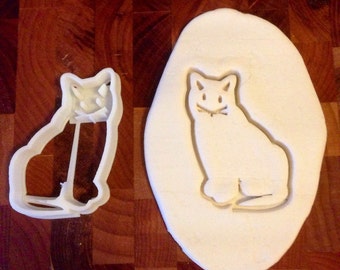 Popular items for cat cookie cutter on Etsy