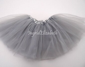 Popular items for grey tutu skirt on Etsy