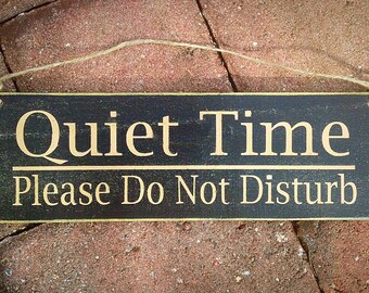 Nap time door sign | Etsy