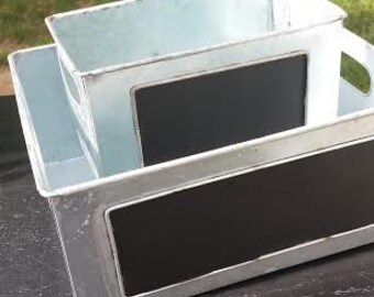 Popular items for metal chalkboard on Etsy