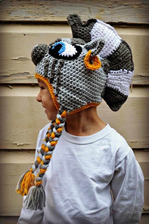 Items similar to PATTERN - African ZEbra Mohawk Crochet Hat Pattern PDF ...