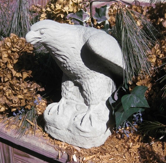 American Bald Eagle Concrete Statue
