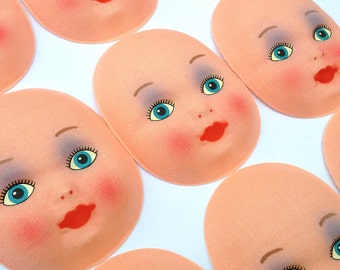 Unique fabric doll face related items | Etsy
