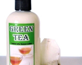 Green tea lotion | Etsy