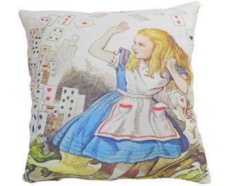 Unique alice pillow related items | Etsy