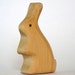 Waldorf Toys Bunny Rabbit Wooden Animals by Baumstammbuch on Etsy