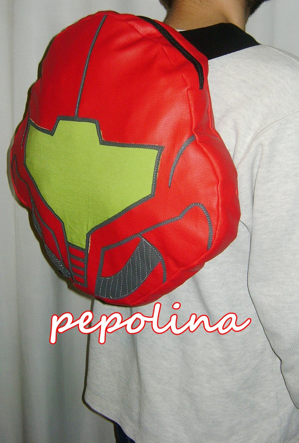 Samus Helmet Metroid Backpack by ivanapepolina on Etsy