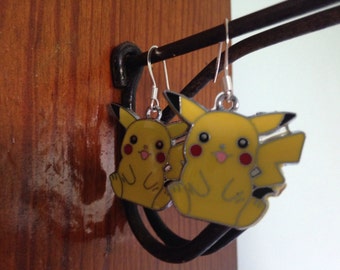 Pikachu earrings | Etsy