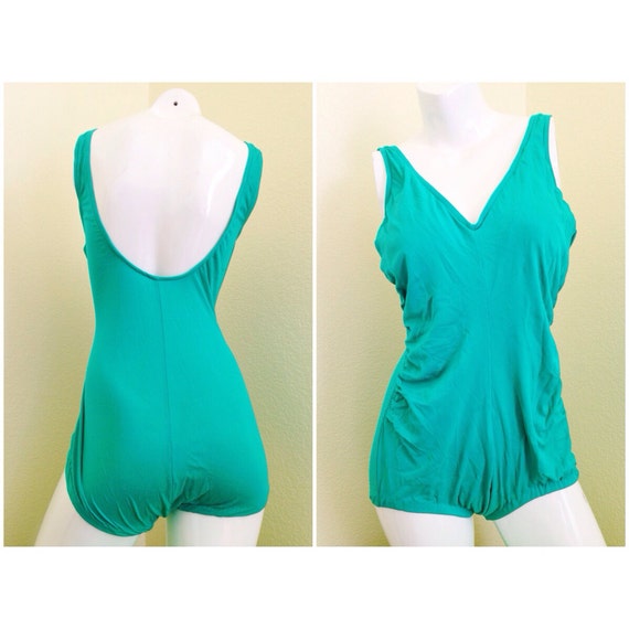 Teal One Piece Swimsuit