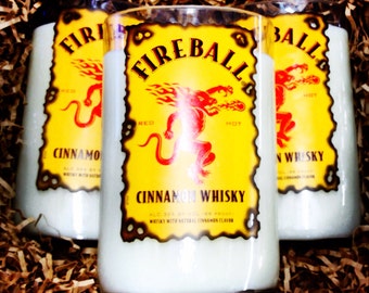 Fireball Wild Wix soy candle