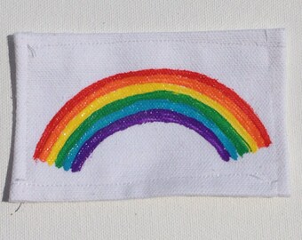 Popular items for rainbow patches on Etsy