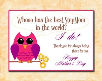 Stepmom card | Etsy